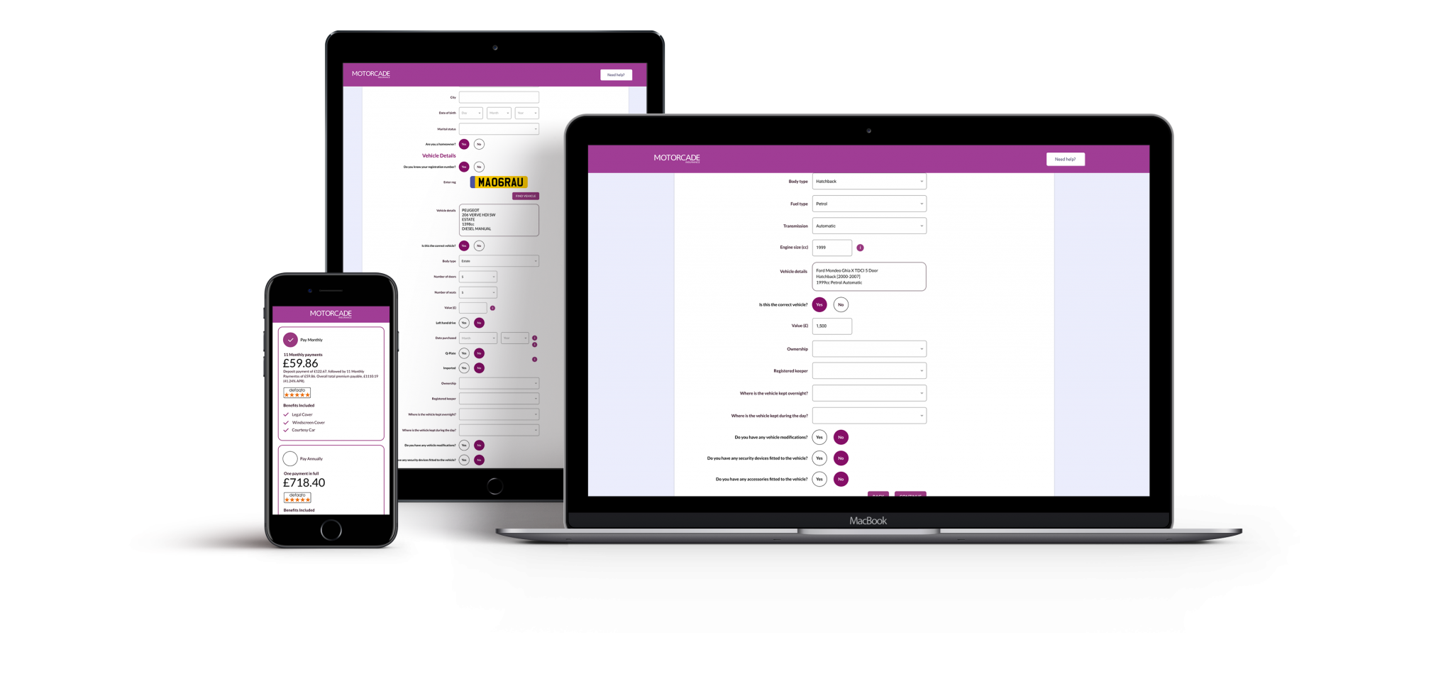 Motorcade Insurance | Manage Your Policy Online